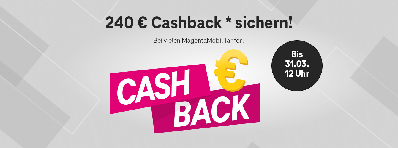 240 € Cashback bei vielen MagentaMobil Tarifen - Telekom Profis